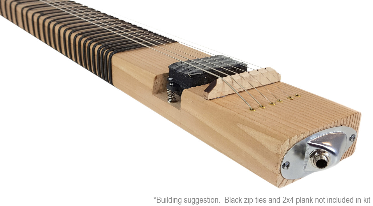 2x4 Lap Steel Guitar Kit - the DIY Slide Guitar - You supply the 2x4 ...