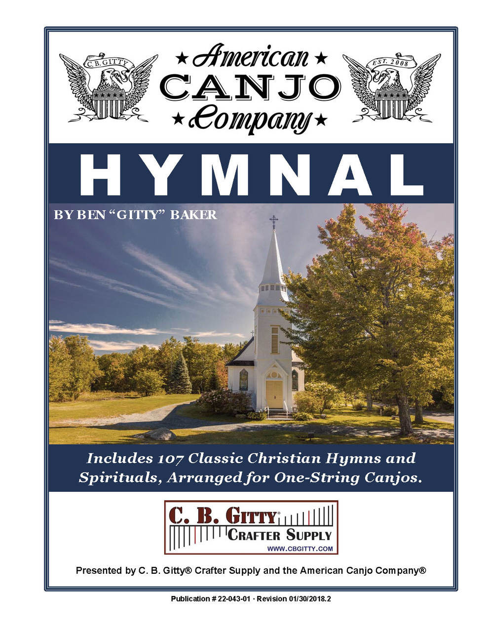 The Canjo Hymnal - 107 Classic Christian Hymns with Tablature for 1 ...