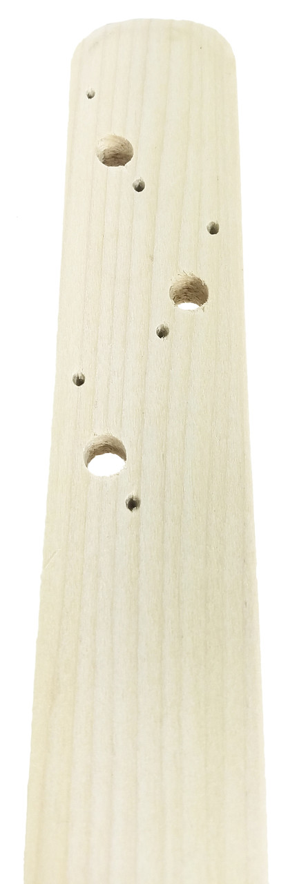 Fully-Fretted 3-string Cigar Box Guitar Neck for 25-Inch Scale - C. B ...