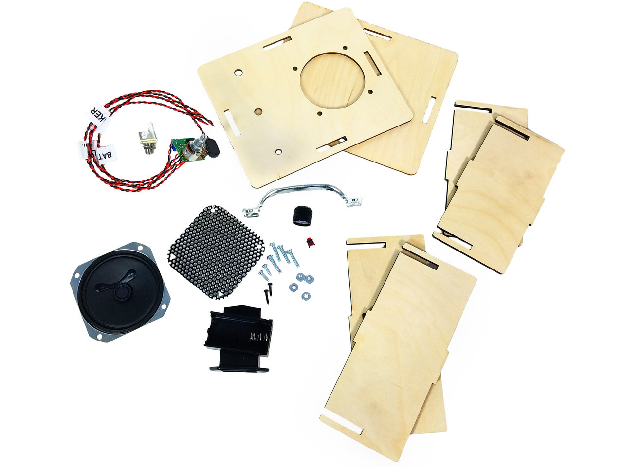 DIY 2.5 Watt Amplifier Kit - Laser-cut enclosure offers endless ...