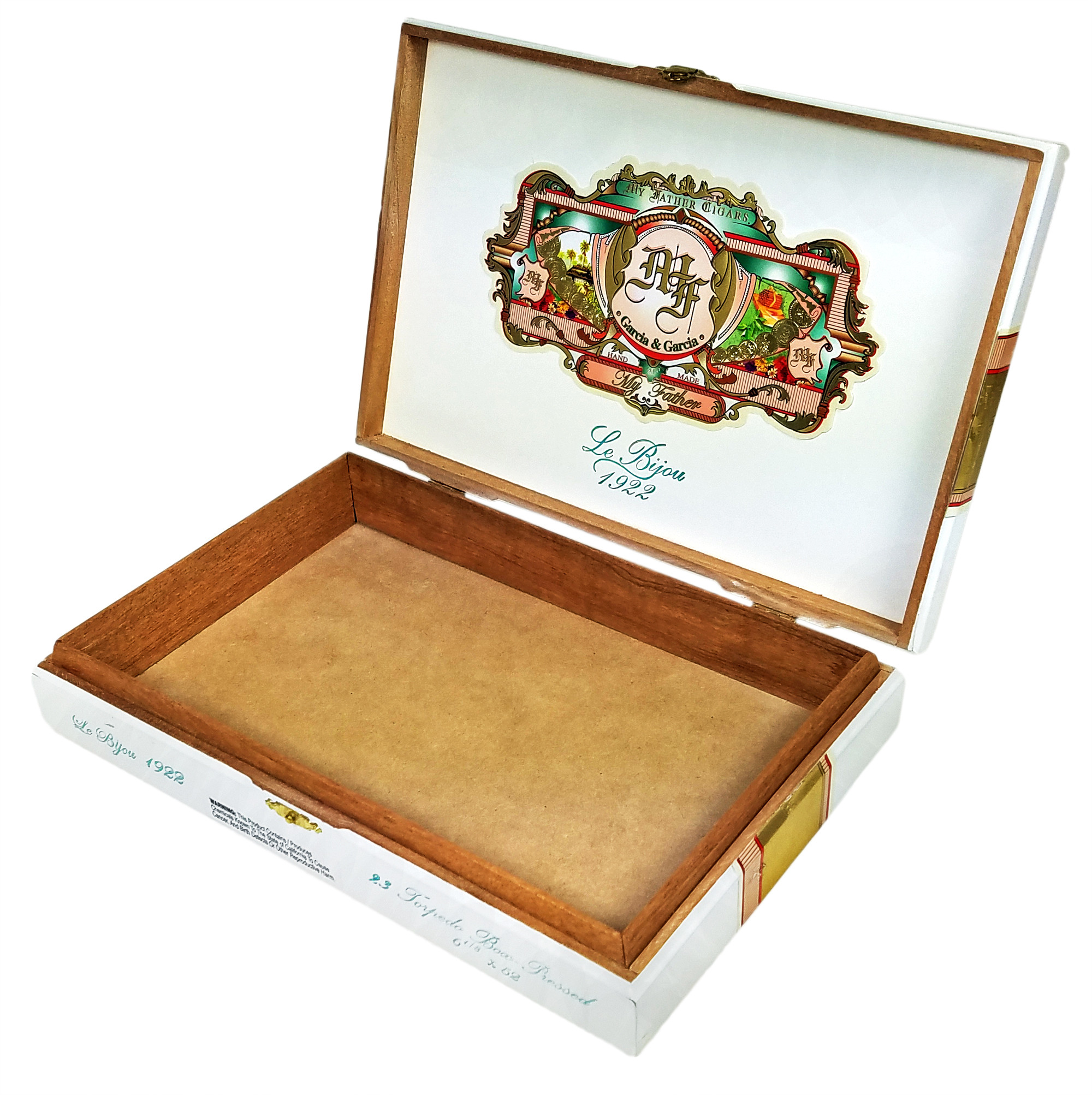 Beautiful My Father Cigars "Le Bijou" Empty Cigar Box - C. B. Gitty ...