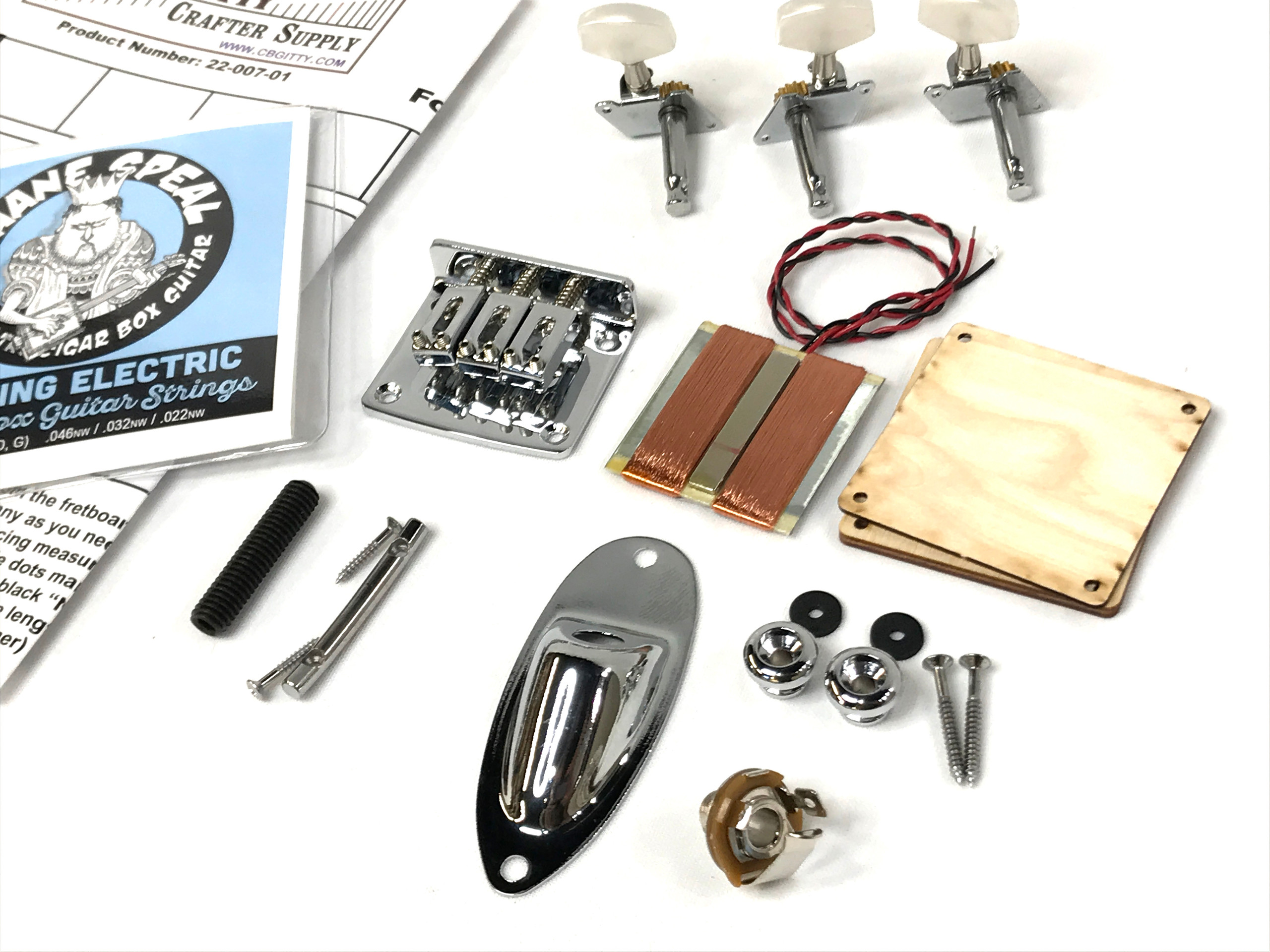 Shane Speal's Mutant Guitar Parts Pack - C. B. Gitty Crafter Supply