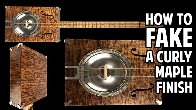 How to Fake a Curly Maple Finish (Tiger Stripe, too!) - C. B. Gitty ...