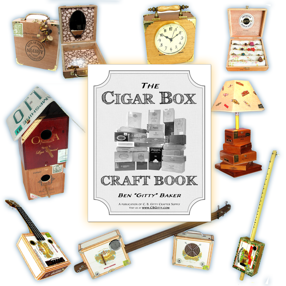 Cigar Box DIY Crafting Kit - Ten (10) Cigar Boxes and 60-page How-to ...