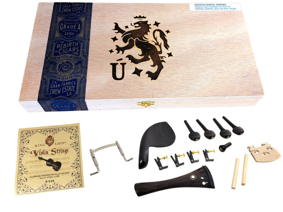 Cigar Box Fiddle Kit & Guide - C. B. Gitty Crafter Supply