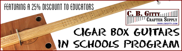 Another "Cigar Box Guitars in Schools" Success: 18 guitars built in ...