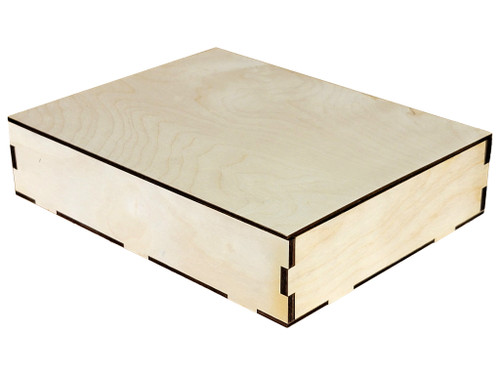 8.5" x 11" Acoustic Wooden Box Kit - C. B. Gitty Crafter Supply