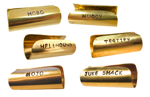 Adjustable Brass Guitar Slides - Hand-crafted in the USA - Choose Style ...