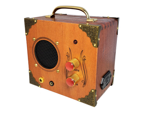 The "Mini Driver" Dual-Input Cigar Box Amplifier - for Guitar and MP3 ...