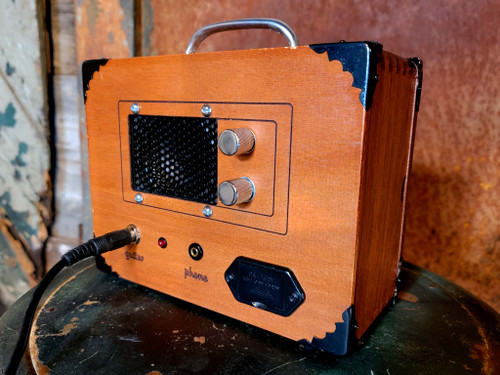 The "KubaSonic" - Dual-input Solid Wood Cigar Box Amplifier - C. B ...
