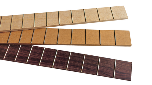 Valu-Craft 25-inch Scale Cigar Box Guitar Fretboards - Choose Wood Type ...