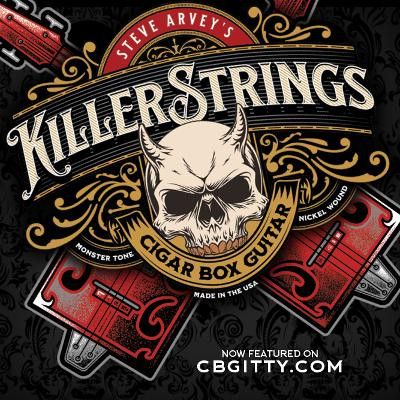 Steve Arvey's "Killer Strings" Cigar Box Guitar String Sets - C. B ...