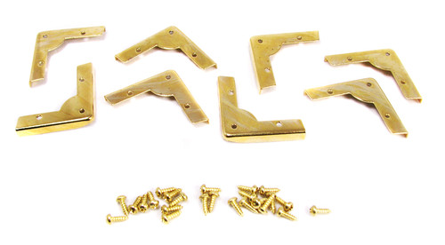 Low-Profile Box Corners - Choose Finish Color and Pack Size - C. B ...
