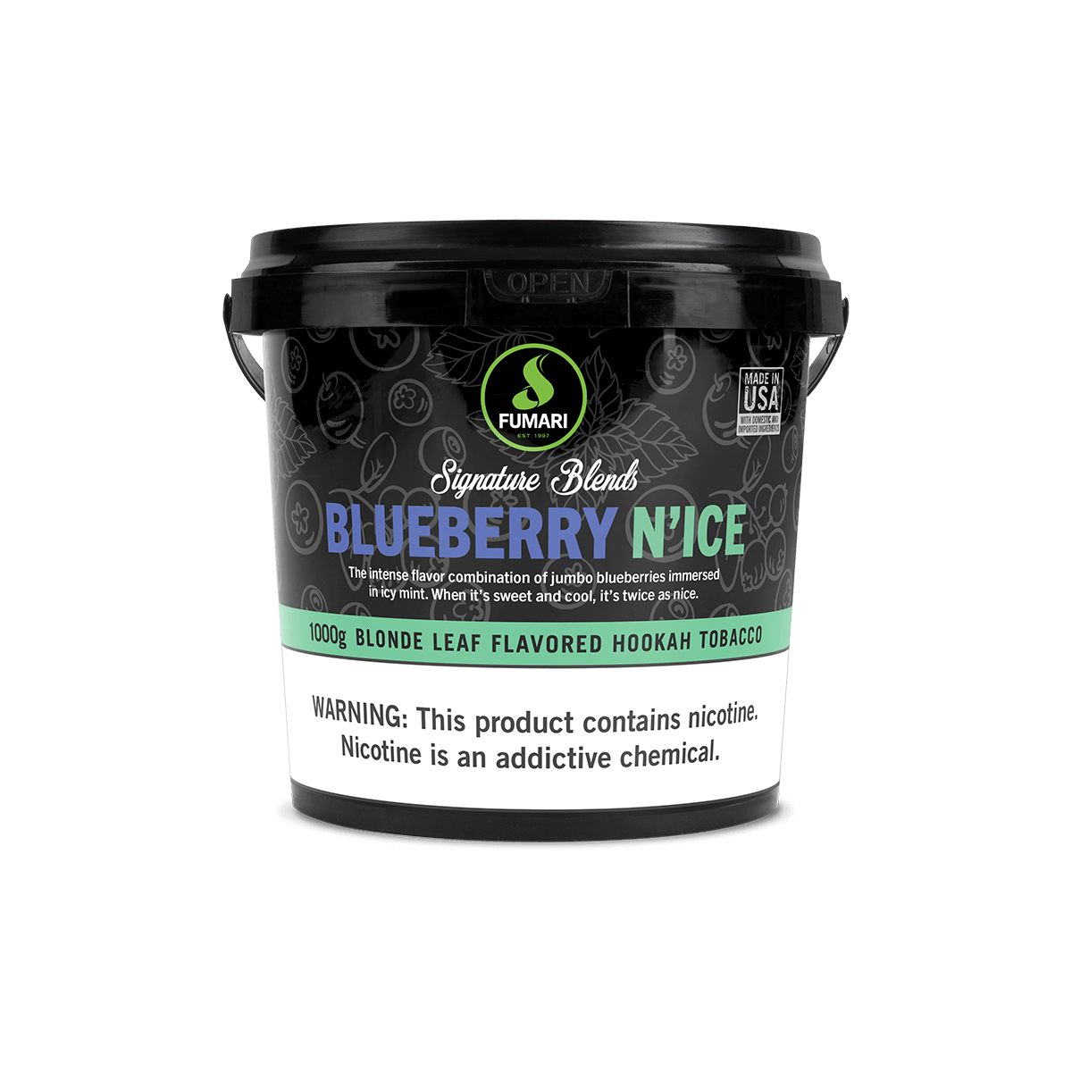 Buy Blueberry N'ice Hookah Tobacco Flavor Online | Any 3 100g pouches ...