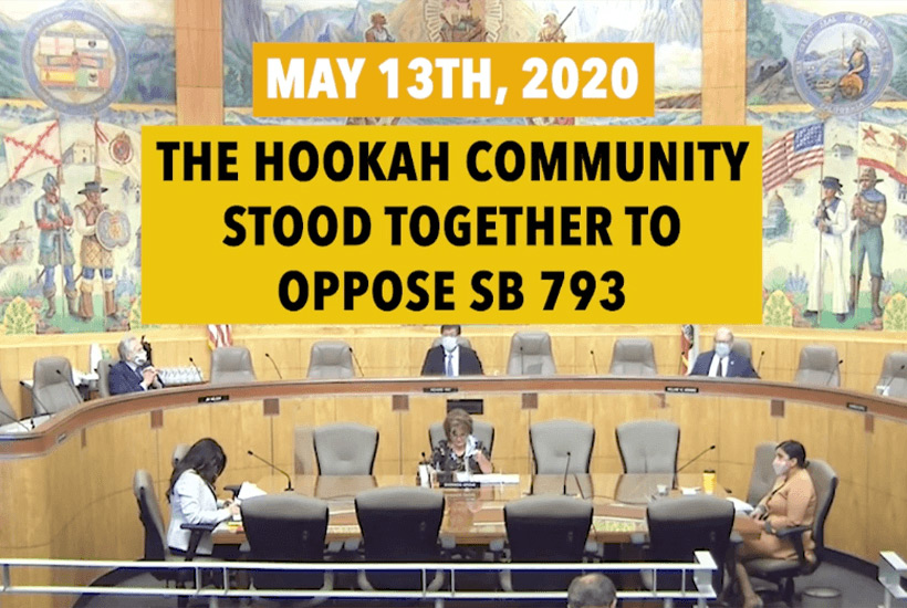 California SB 793 Flavored Tobacco Ban Exempts Hookah - Fumari Inc