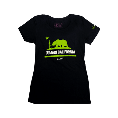 Women's California T-Shirt - Black - Fumari