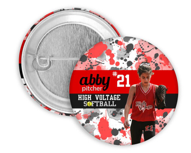 Custom Enterprise Softball Button
