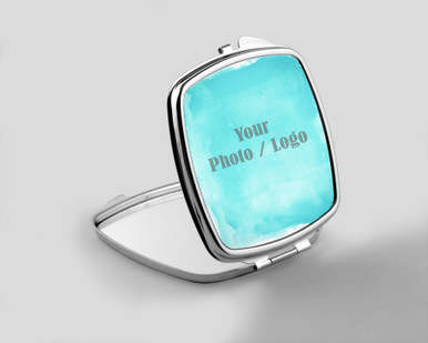 Custom Compact Square Mirror