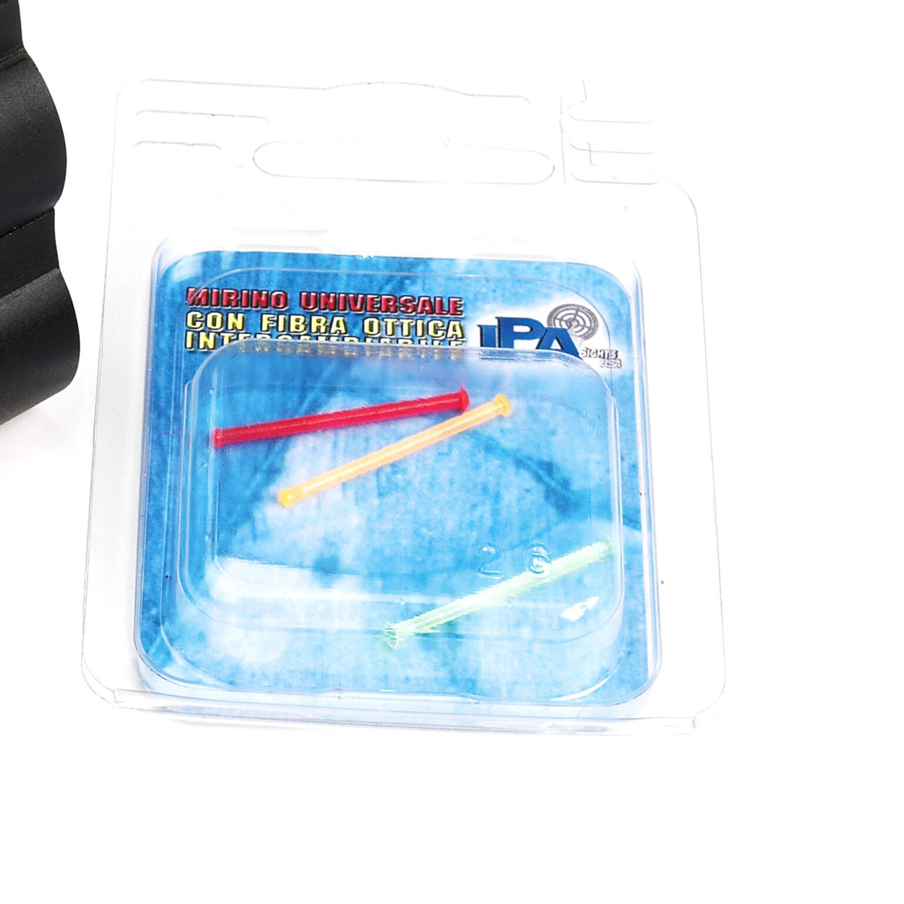 Fiber Optic Front Sight with Inserts