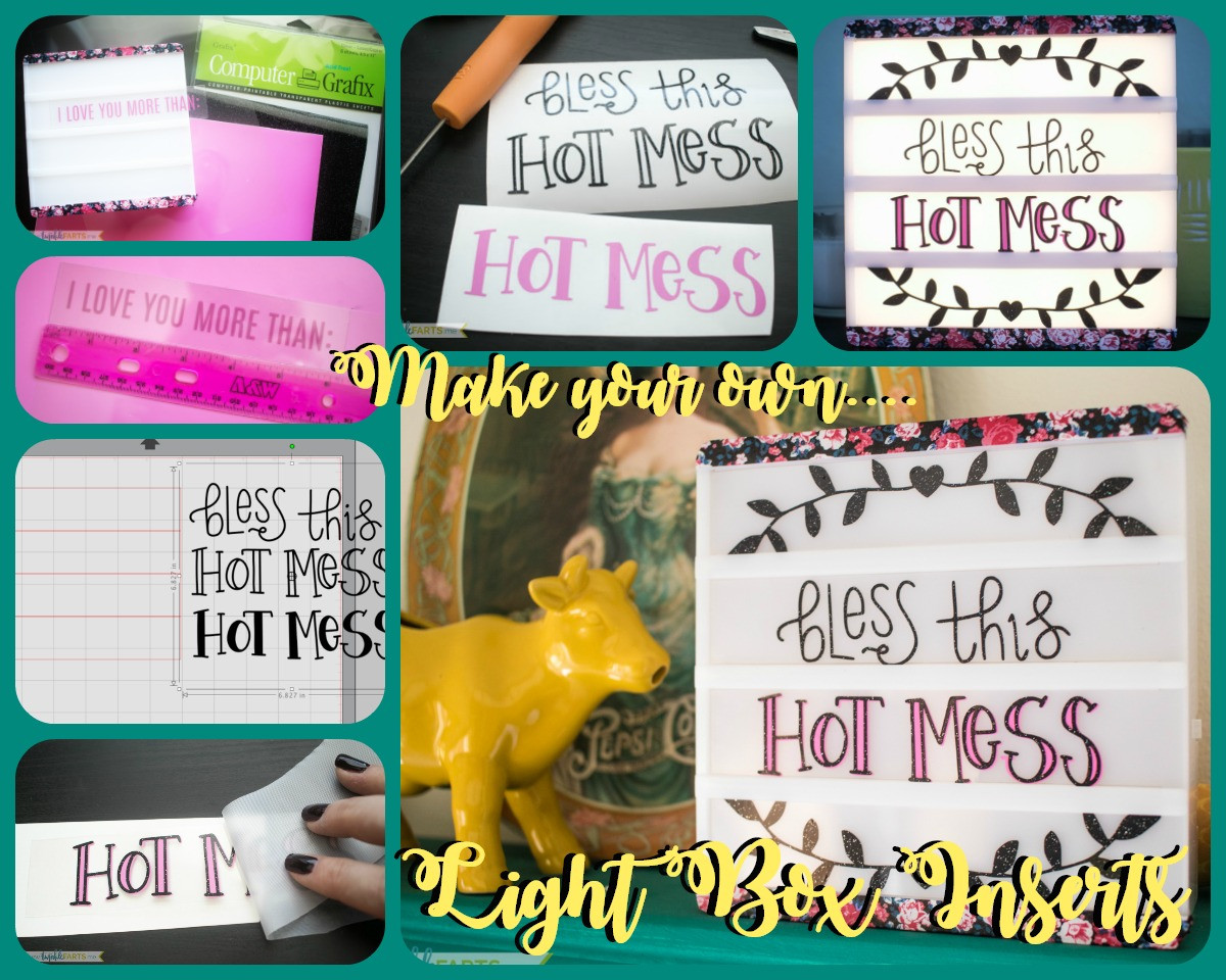 Light Box Viny Inserts - Expressions Vinyl