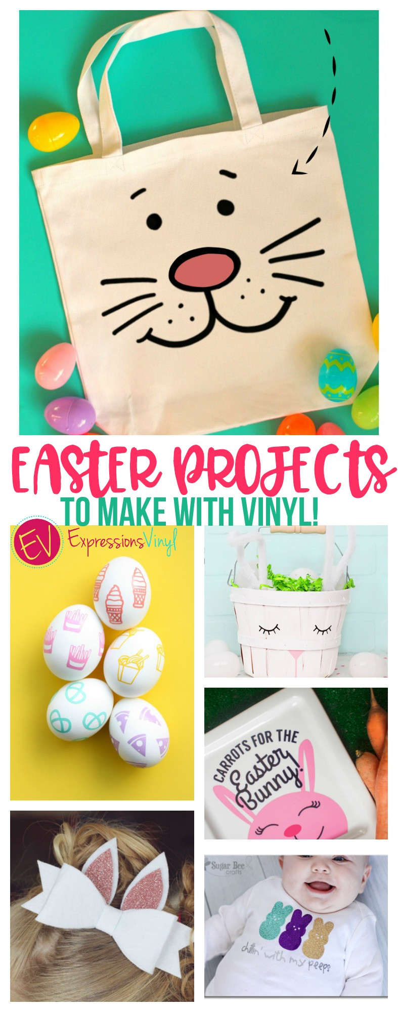 Easter craft ideas with Expressions Vinyl - Expressions Vinyl