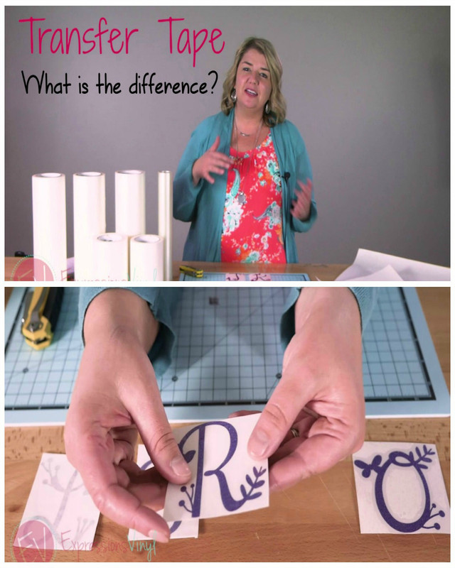 Transfer Tape - What is the difference? - Expressions Vinyl