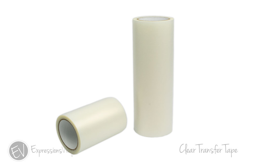 Adhesive Vinyl Sheets & Rolls - Transfer Tape - Clear - Expressions Vinyl