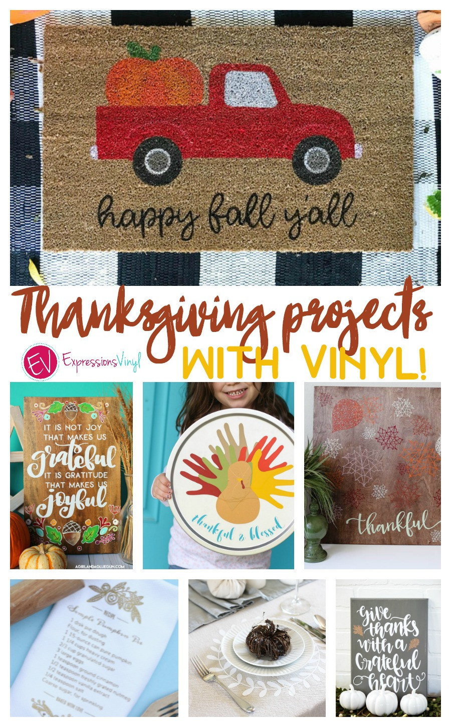 Thankful Vinyl Projects - Expressions Vinyl