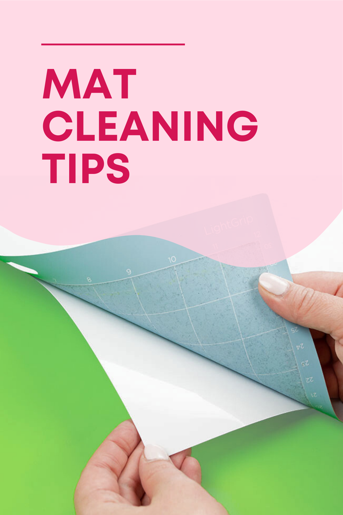How to Clean Your Vinyl Craft Cutting Mats: Tried and True Cleaning ...