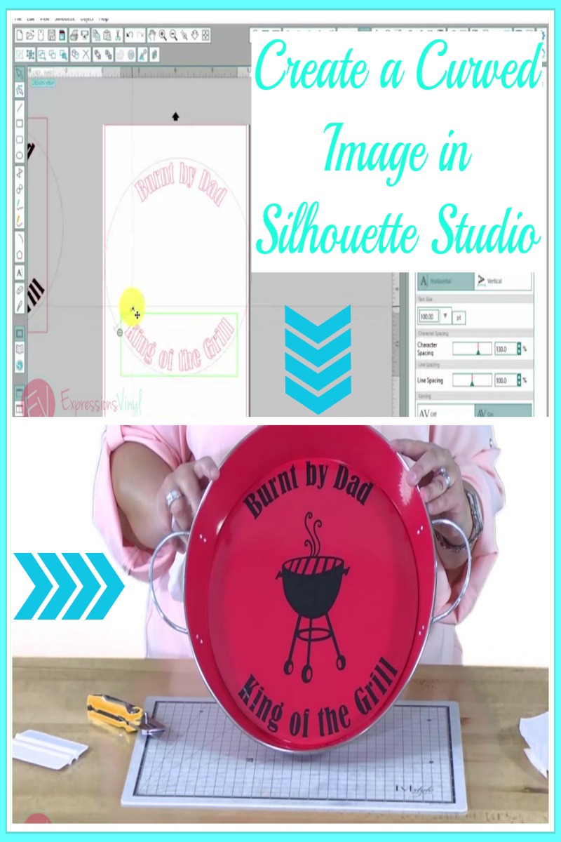 Creating a Curved Design to Match the Curve of Your Piece - Expressions ...