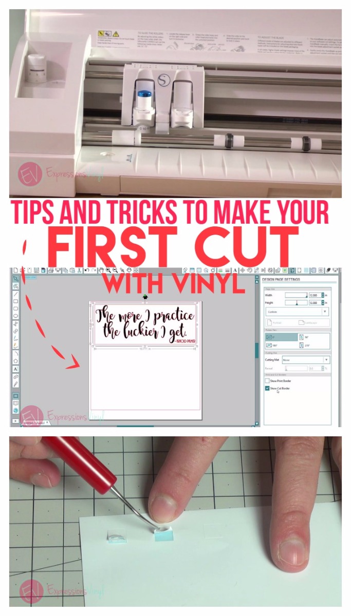 Overcome Your Fears and Make Your First Cut - Expressions Vinyl