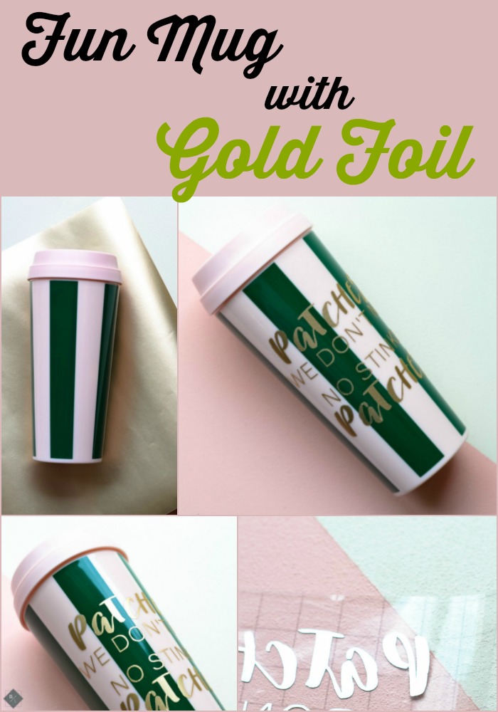 Fun Mug with Gold Foil - Expressions Vinyl