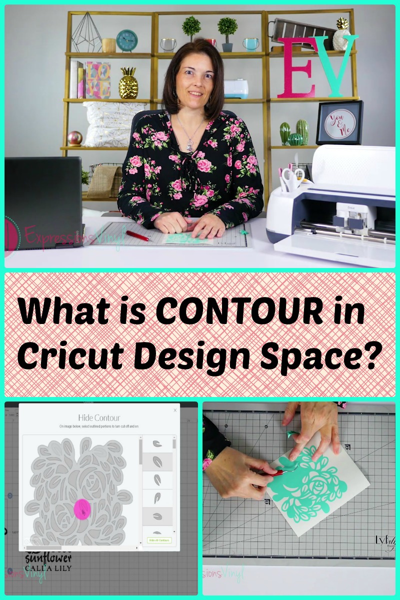 What is Contour in Cricut Design Space? - Expressions Vinyl