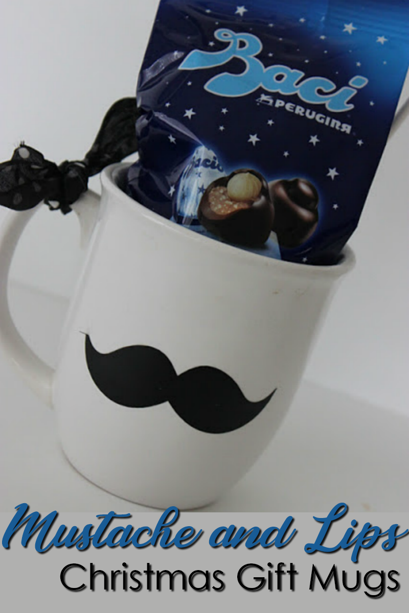 Mustache And Lips Mugs, Christmas Gift Idea - Expressions Vinyl