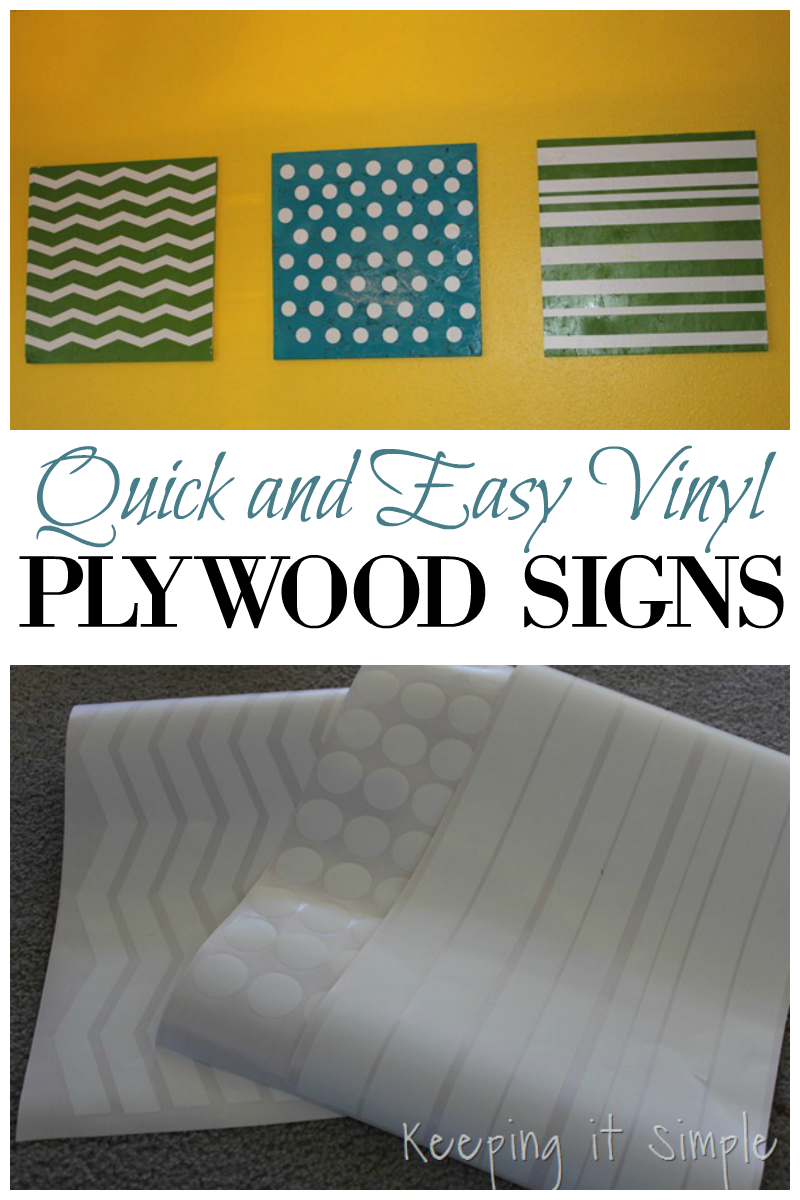 Plywood Signs - Expressions Vinyl