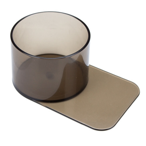 Jumbo Smoke Colored Plastic Slide Under Cup Holder without Cutout ...