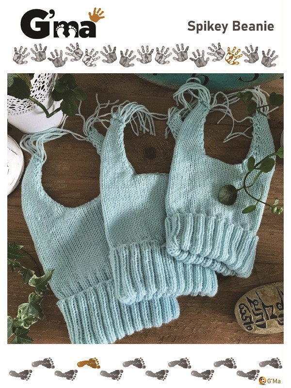 Spikey Beanie Knitting Pattern