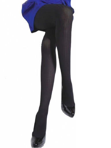 Patterned Opaque Tights