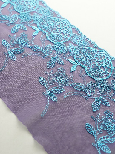 Cerulean 18cm Rigid Lace