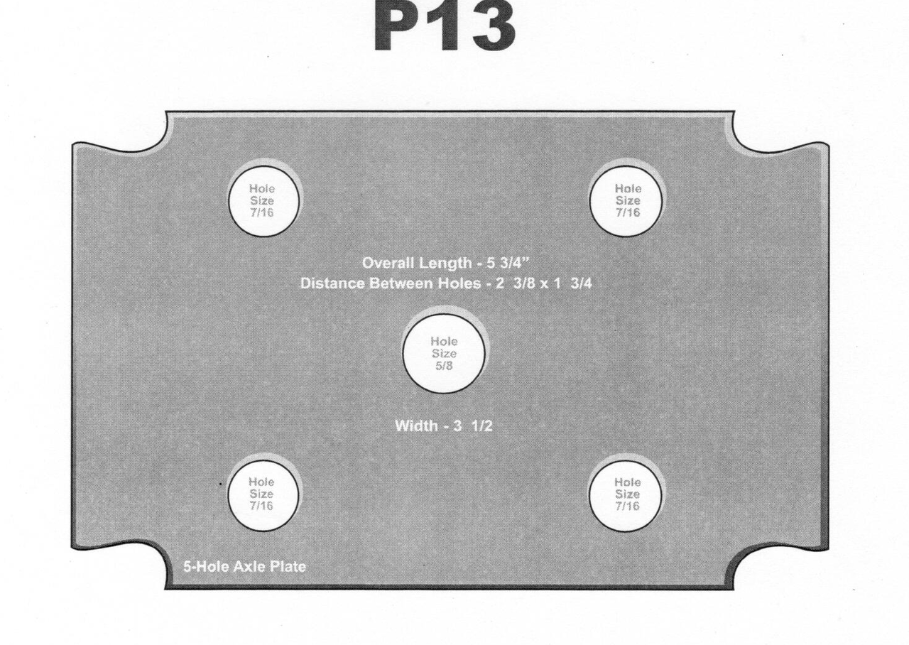 46-P13 Plates - Trailer Depot