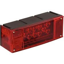 27-MCL-97RB LED 3-Light Bar - Red - Trailer Depot