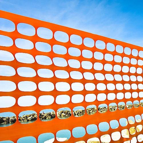 Orange Barrier Fencing 1m x 50m | Gardener Supplies