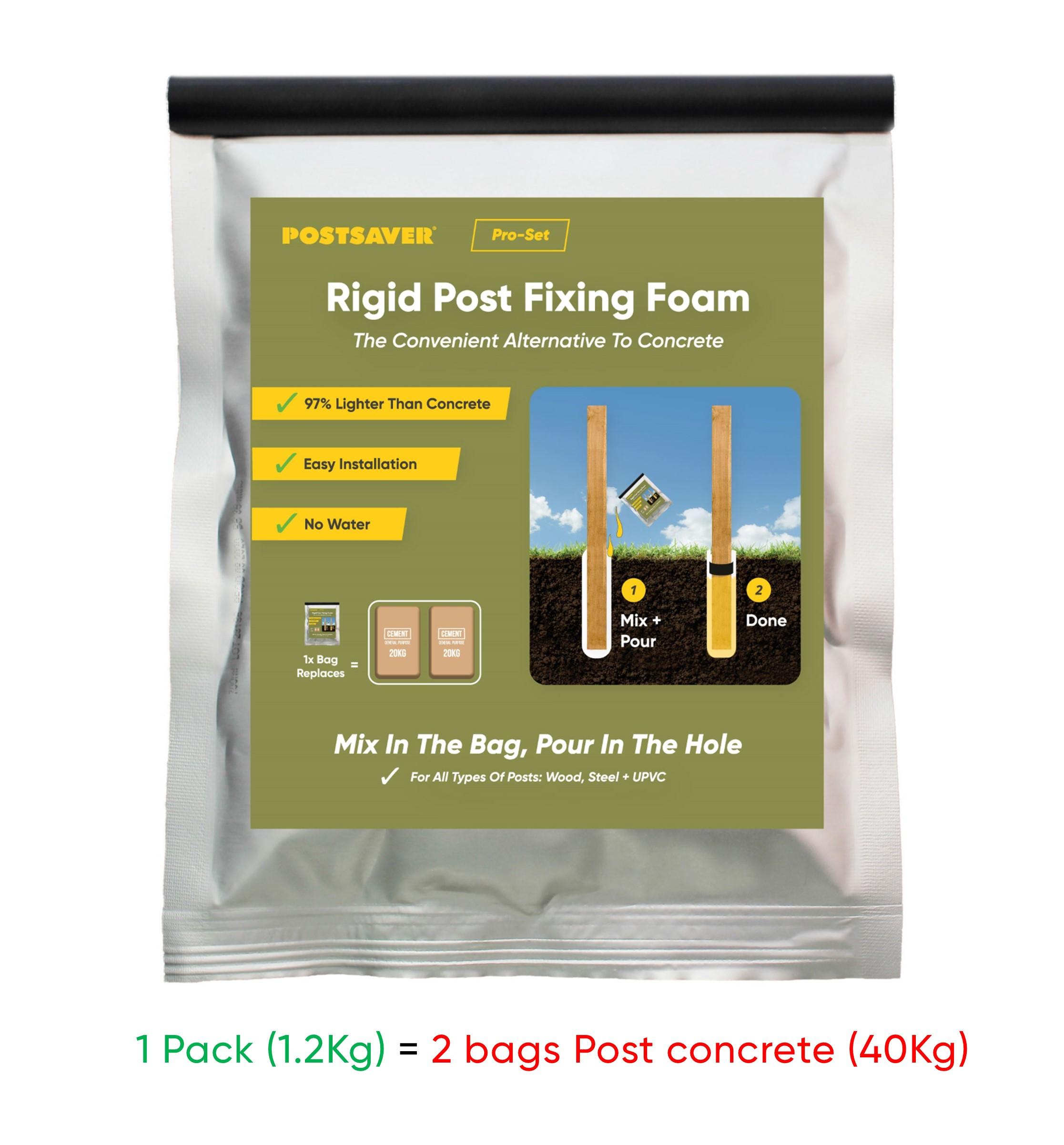 An alternative to concrete for fixing fence posts in place - Postsaver ...