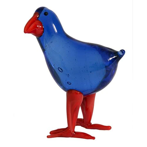 Glass Pukeko Ornament - Adore Collection