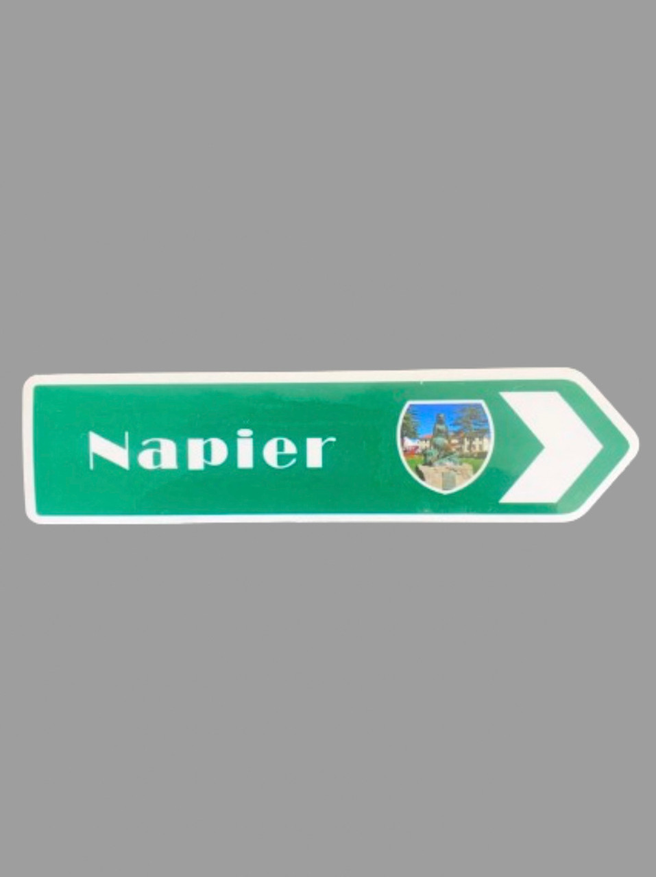 New Zealand Road Sign Magnet - Napier -Pania - Adore Collection