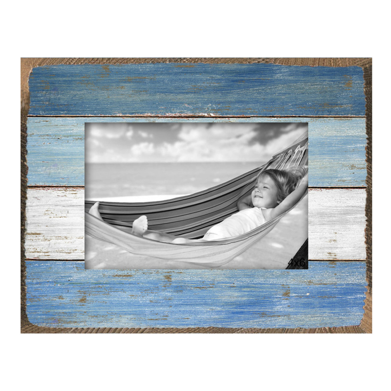Coastal theme Glass Blue photo frame - Adore Collection