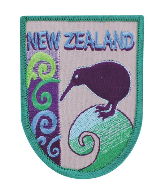 Iron on Patch - Kiwi & Koru - Adore Collection