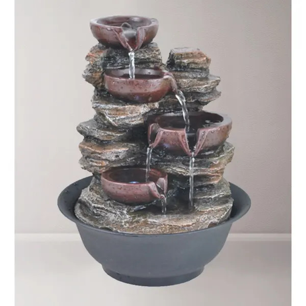 Rocks and bowls water feature - Adore Collection