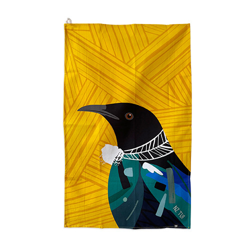 Tea Towel Bold & Bright Tui - Adore Collection