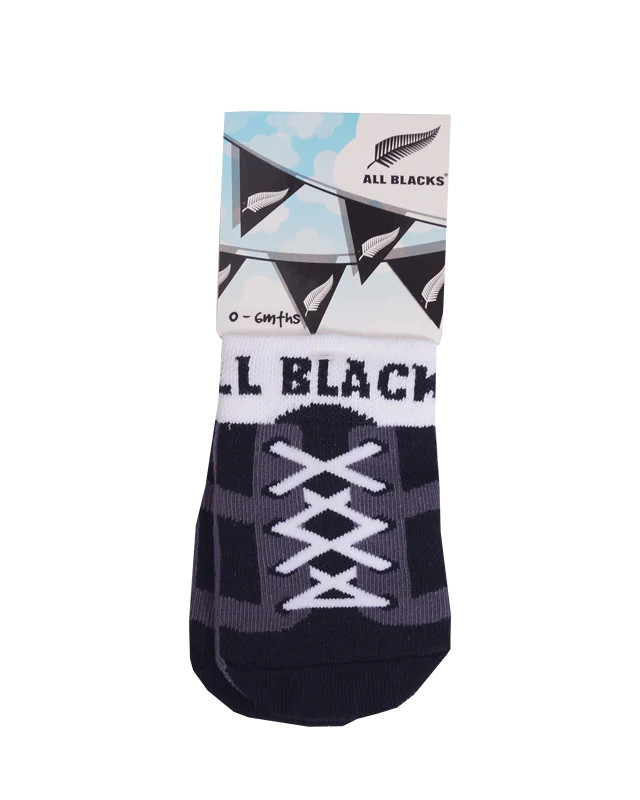 All Blacks infant Rugby Boot sock 2 sizes - Adore Collection